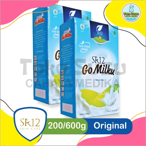 Jual SR12 Go Milku Susu Etawa Kambing Minuman Rasa Original200/600 g ...