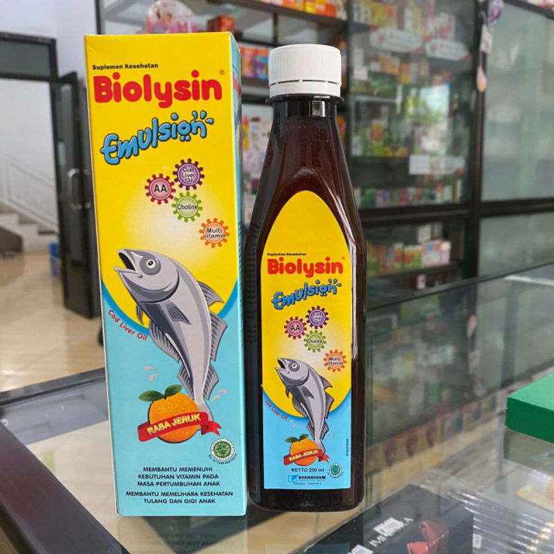 Jual BIOLYSIN EMULSION 250 ML II VITAMIN TUMBUH KEMBANG ANAK | Shopee ...