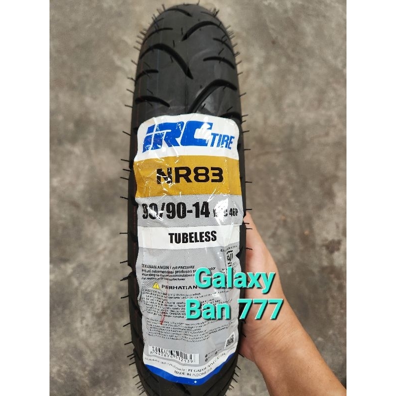 Jual Ban Motor IRC 90/90-14 ( NR83 ) NR 83 Tubeless Ban Luar Motor ...