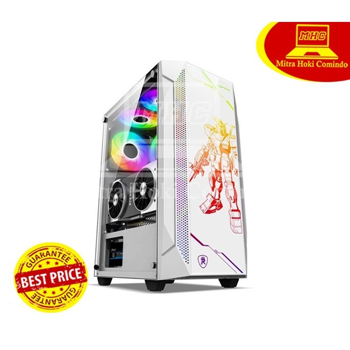 Jual CASING PC POWER UP RAPTOR MEGATRON FREE 3 FAN MURAH | Shopee Indonesia