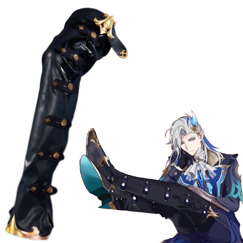 Jual Cover Boots Overknee Neuvillette Genshin Impact Cosplay | Shopee ...