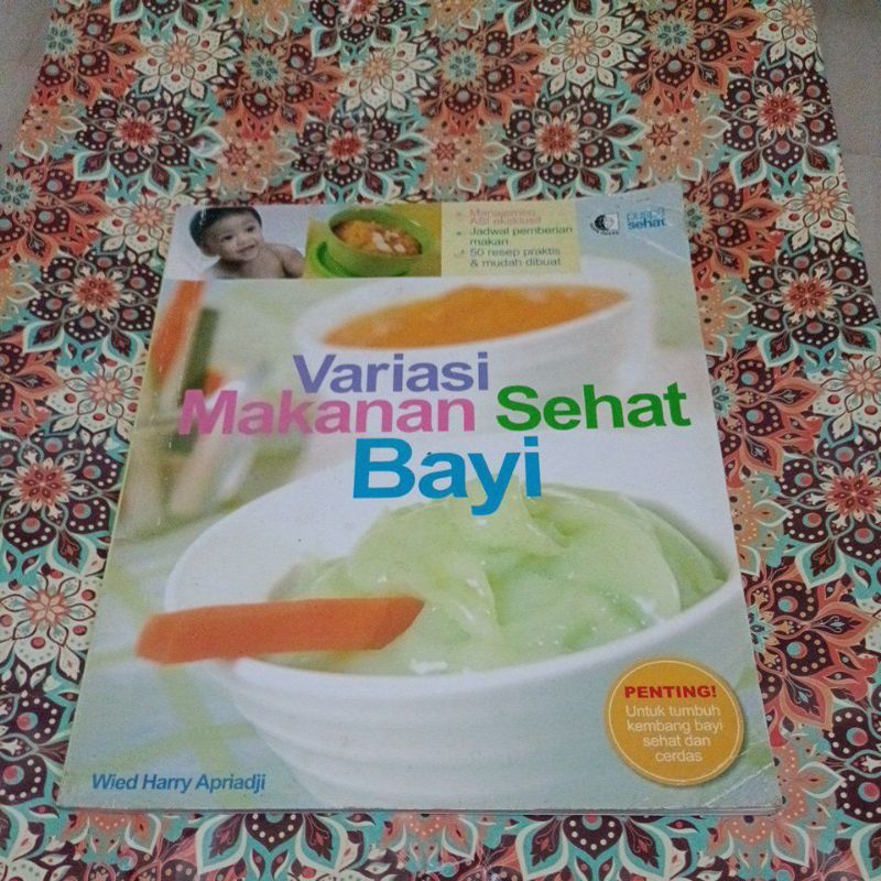 Jual Buku Resep Variasi makanan sehat Bayi | Shopee Indonesia