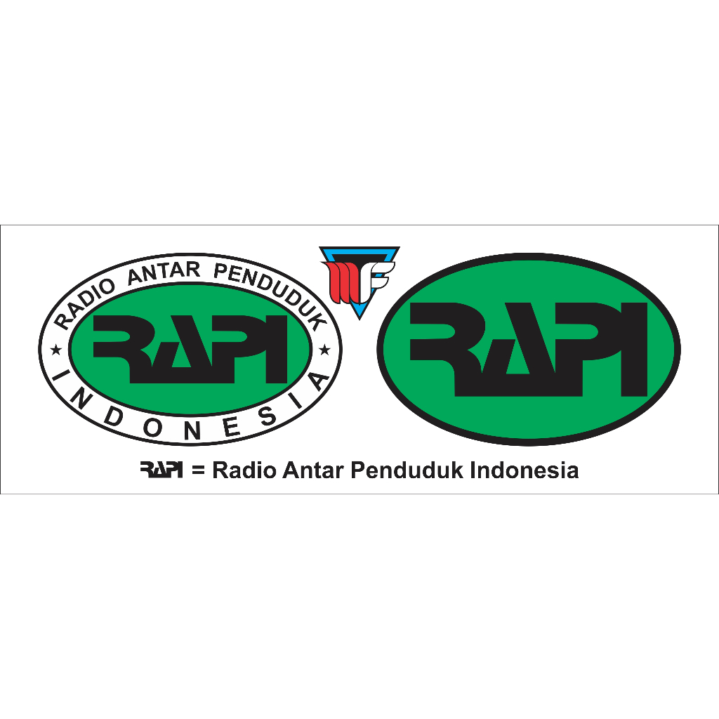 Jual Logo RAPI Radio Antar Penduduk Indonesia Printing Cutting | Shopee ...