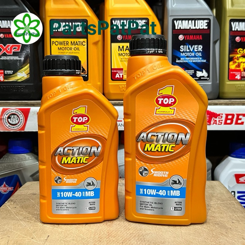 Jual OLI OIL MATIK SCOOTER TOP1 TOP 1 TOP ONE ACTION MATIC 10W40 800ML ...