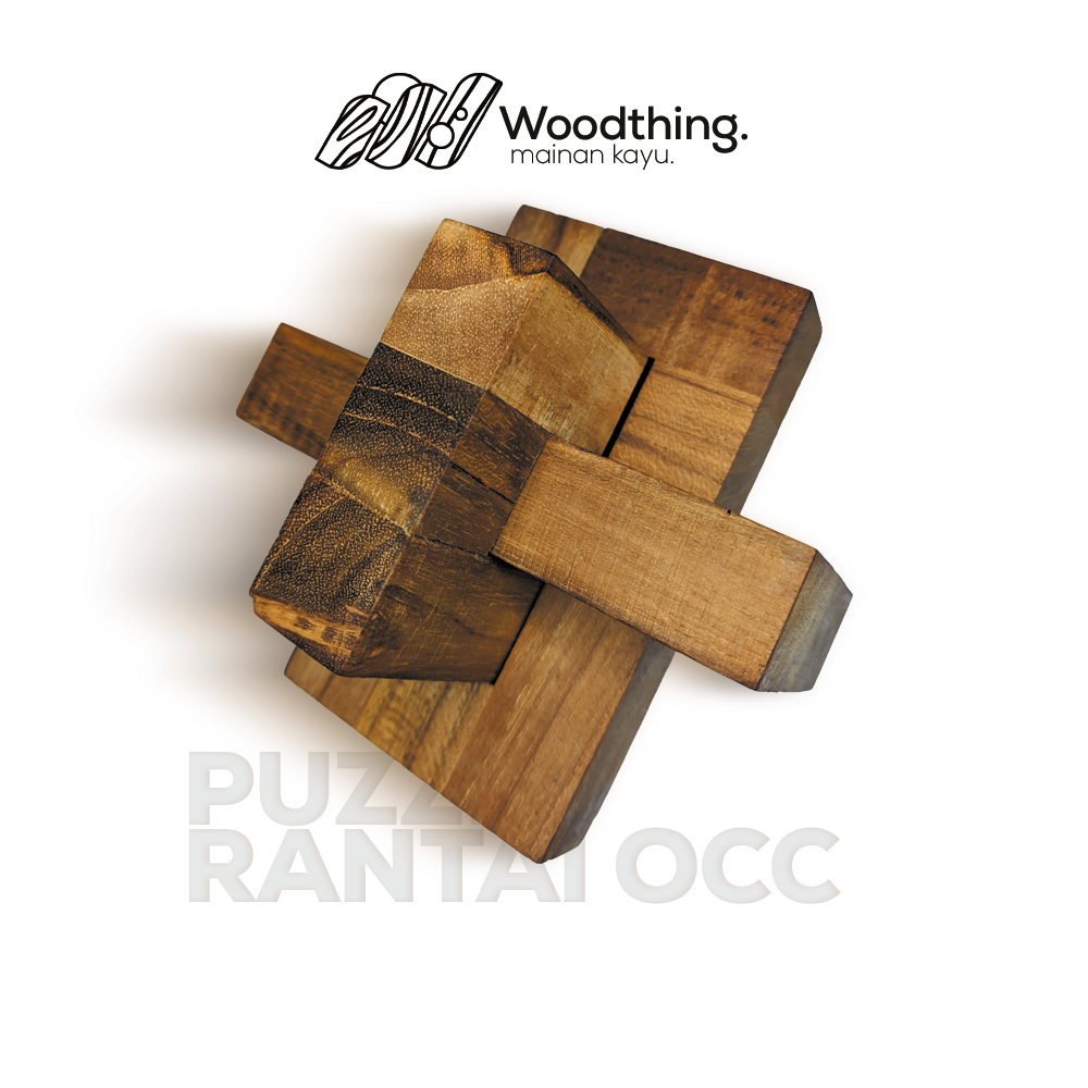 Jual MAINAN RUBIK RANTAI KAIT OCC KAYU - Puzzle Kayu OCC Rantai Kait ...