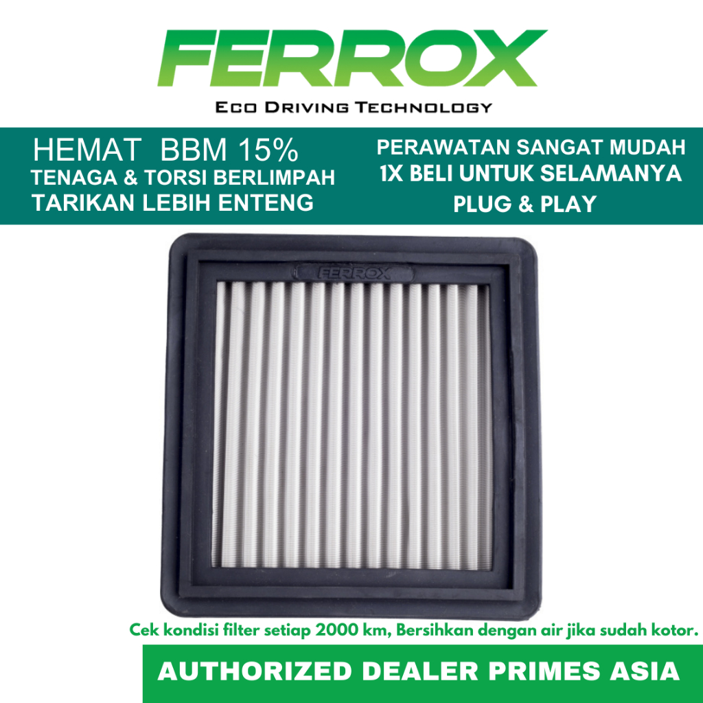 Jual Ferrox Filter Udara Mesin & AC Kabin Honda Jazz Brio Mobilio ...