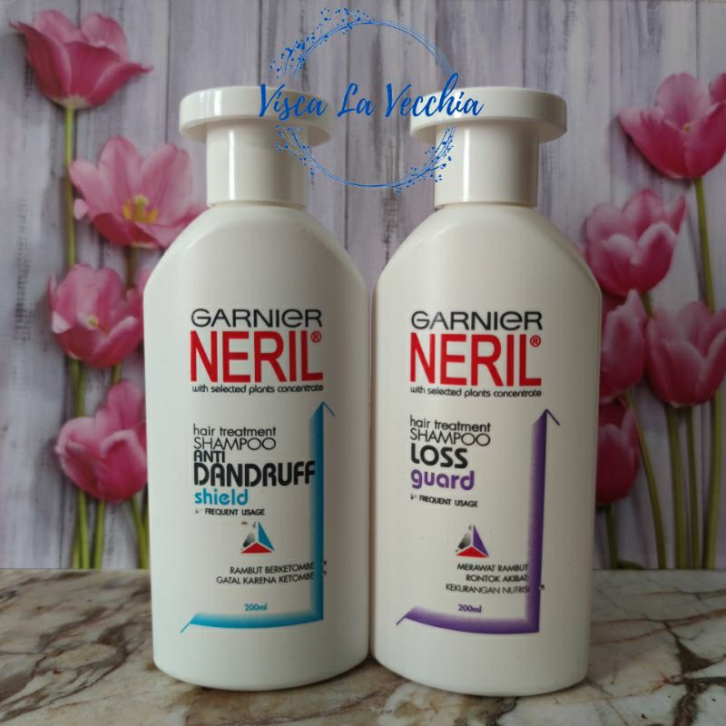 Jual Garnier Neril Shampoo Anti Loss Guard / Anti Dandruff 200ml ...