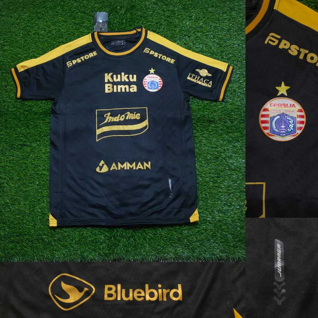Jual JERSEY SEPAK BOLA PERSIJA 3RD HITAM 2023 2024 GRADE ORI / JERSEY ...