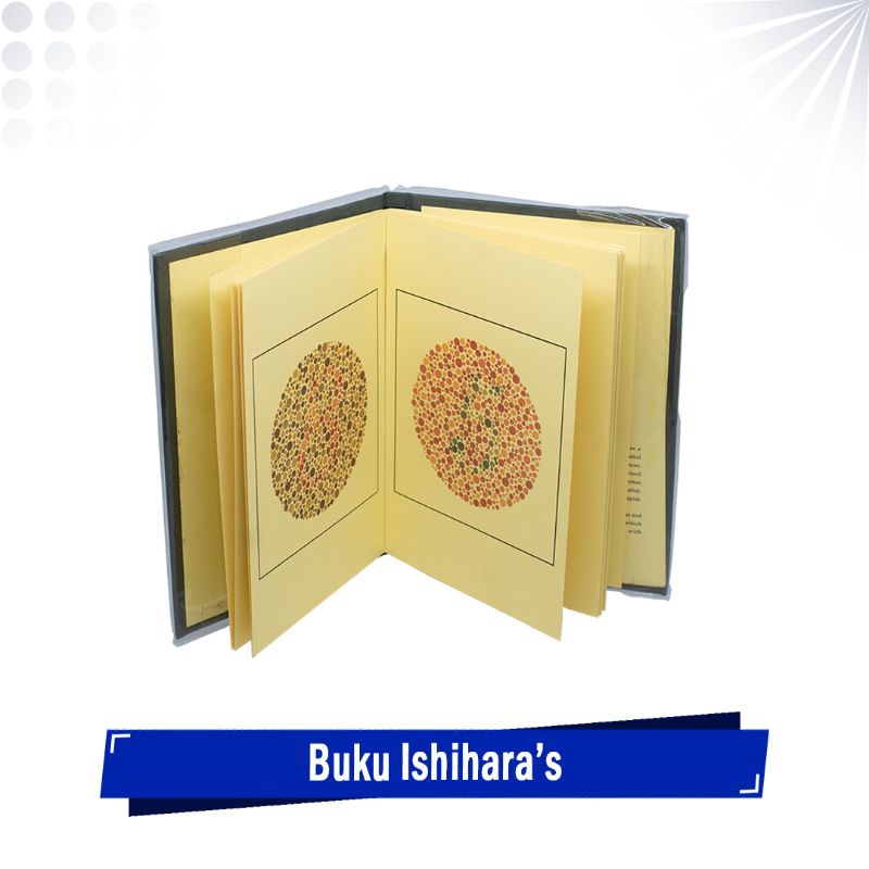 Jual Buku Ishihara Book 14 Plates | Buku Tes Buta Warna | Shopee Indonesia