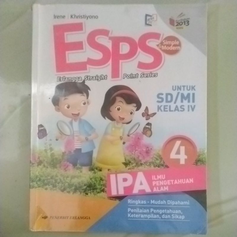 Jual Buku Pendidikan Esps & Simple Modern Erlangga Straight Point Series Untuk SD/MI Kelas IV ...