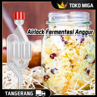 Jual Katup S-shaped Airlock Untuk Fermentasi Wine Bahan Plastik | Shopee Indonesia