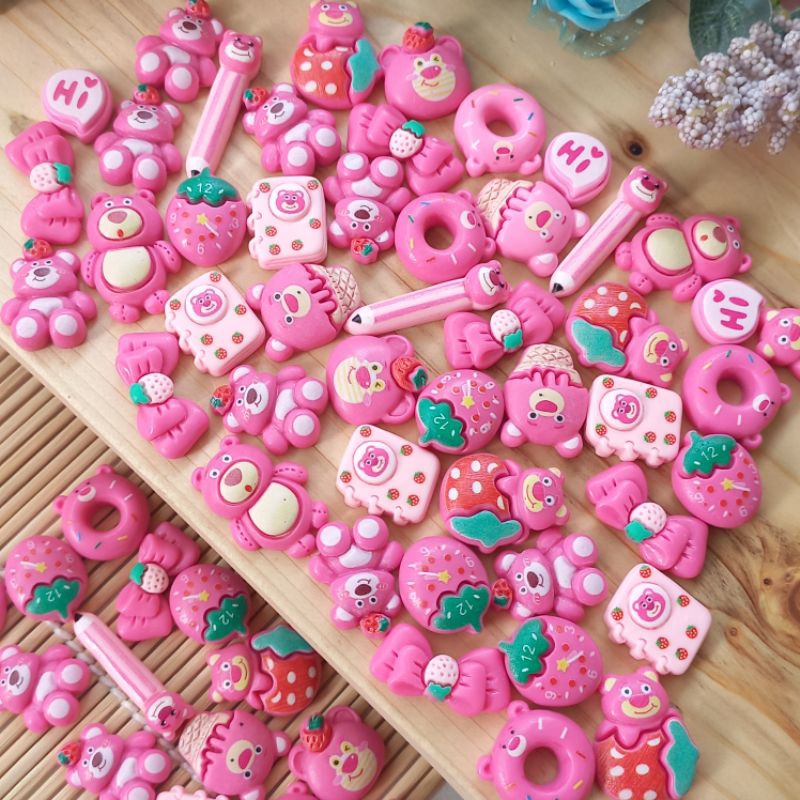 Jual 25 clay lotso aneka bentuk bahan kreasi | Shopee Indonesia