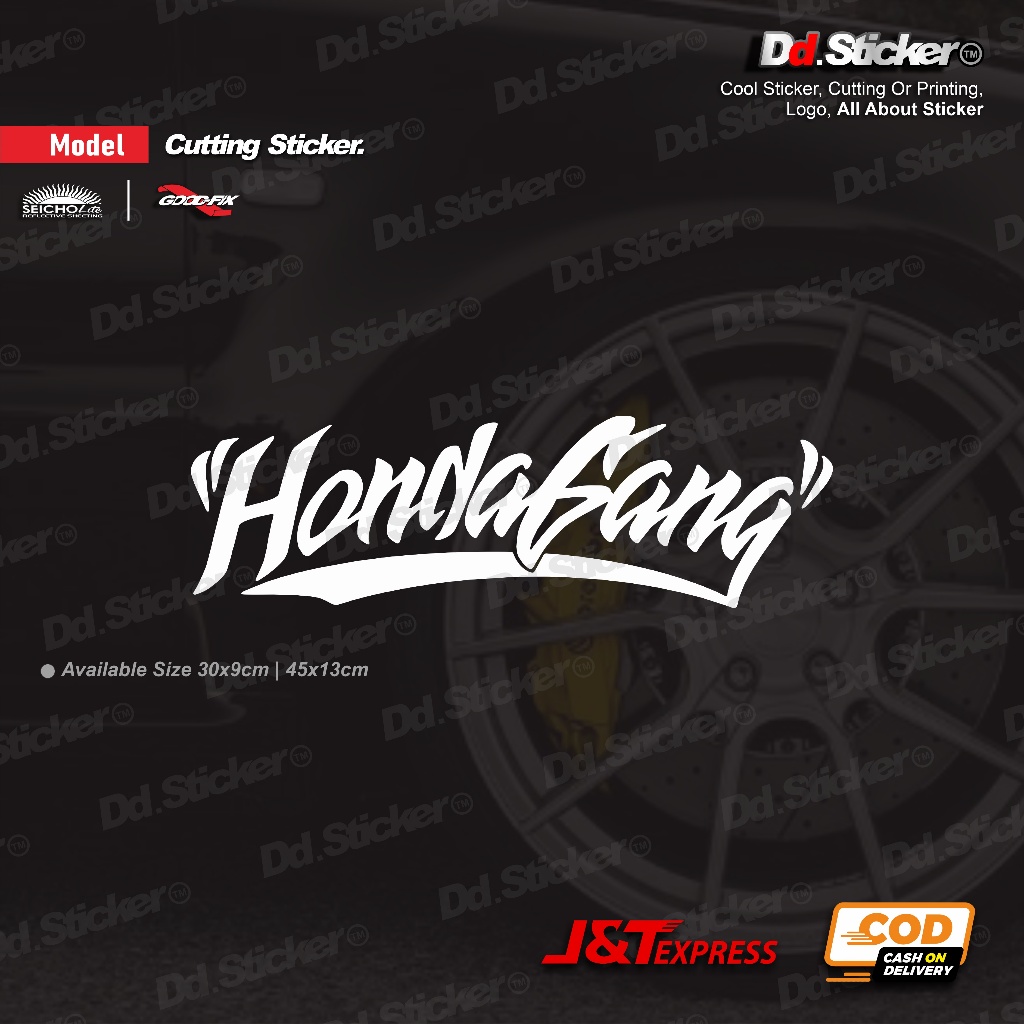 Jual sticker HONDA GANG (kaca belakang) | Shopee Indonesia