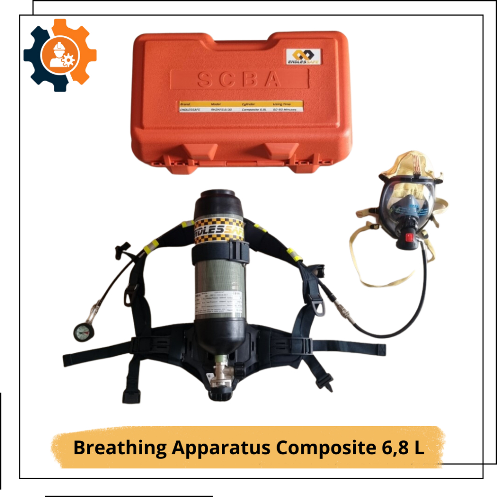 Jual Breathing Apparatus SCBA Composite 6,8 Liter - Self Contained Breathing Apparatus ...