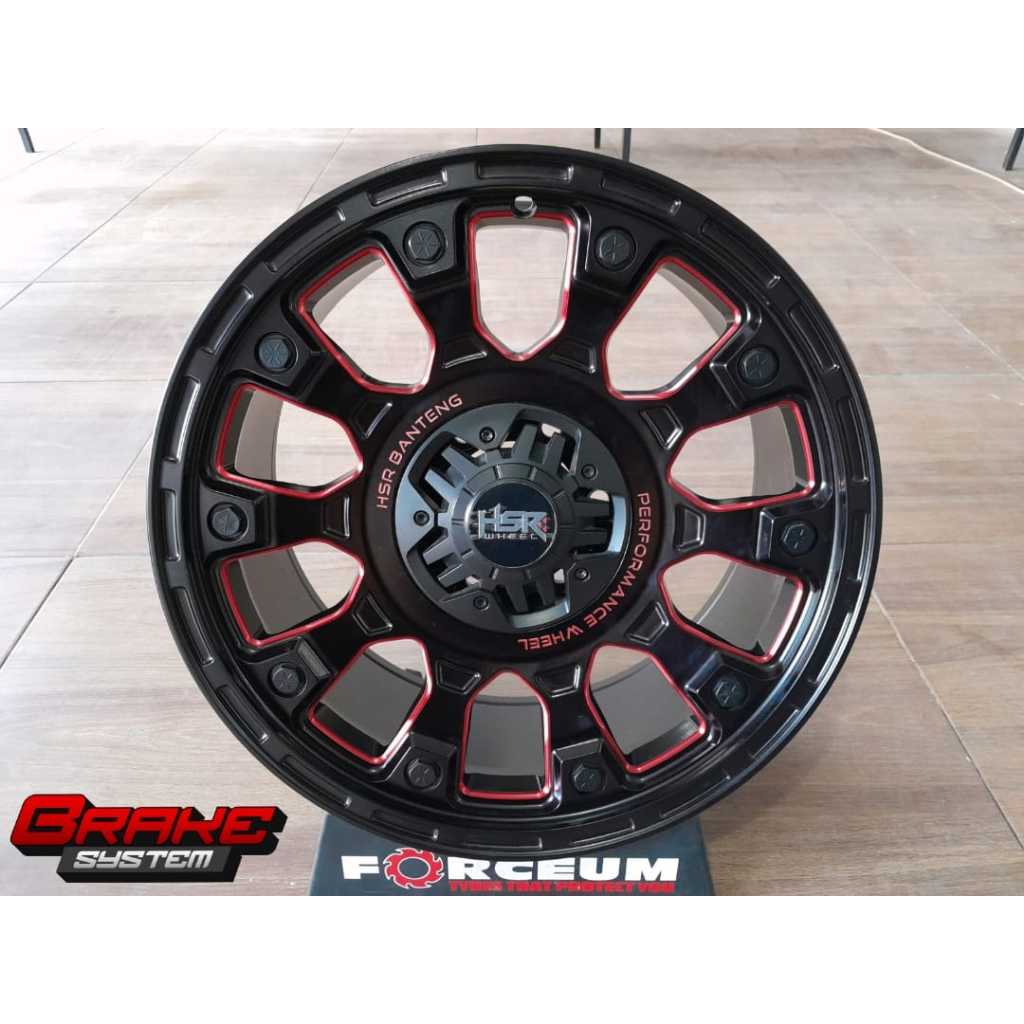 Jual VELG MOBIL HSR BANTENG R18 PCD 6X139,7 BUAT MOBIL PAJERO, FORTUNER, TRITON DLL | Shopee ...