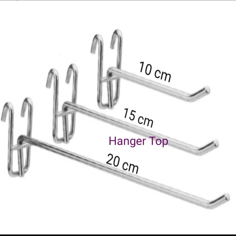 Jual CANTOLAN DISPLAY / SINGLE RAM /CANTOLAN RAM / UKURAN 20 CM CHROME ...
