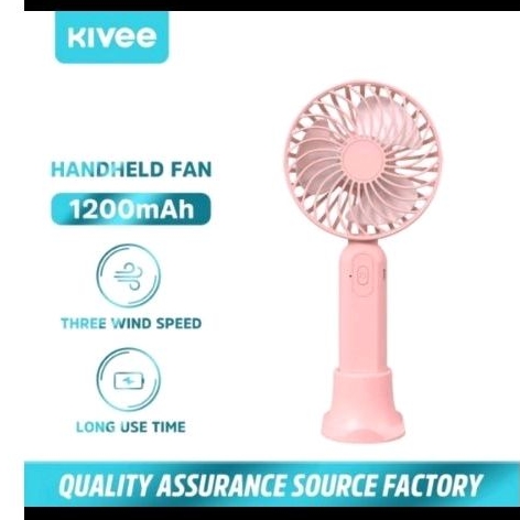 Jual BASIKE KIVEE Kipas Angin Portabel Mini 1200 mAh Rechargeable Fan ...