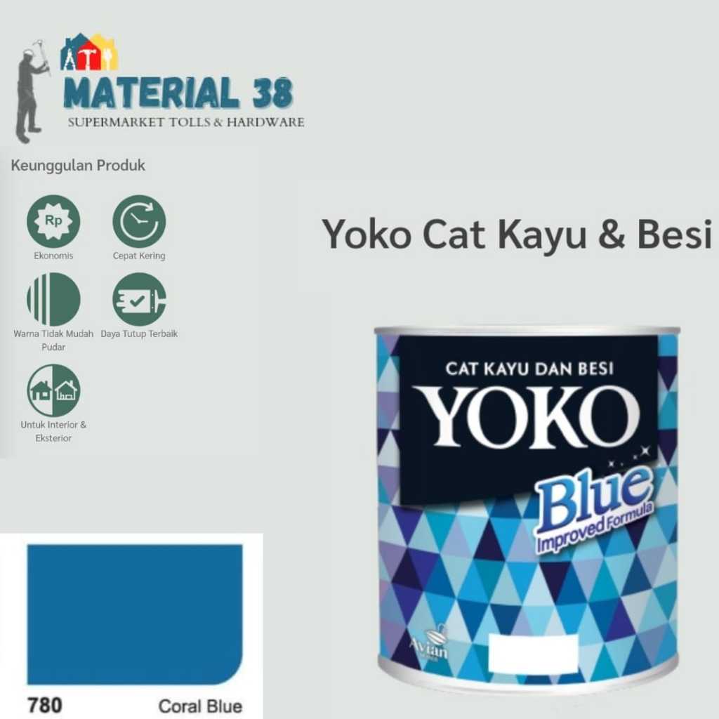 Jual Cat Kayu dan Besi YOKO AVIAN BRANDS/CAT MINYAK 0,7 LITER | Shopee ...