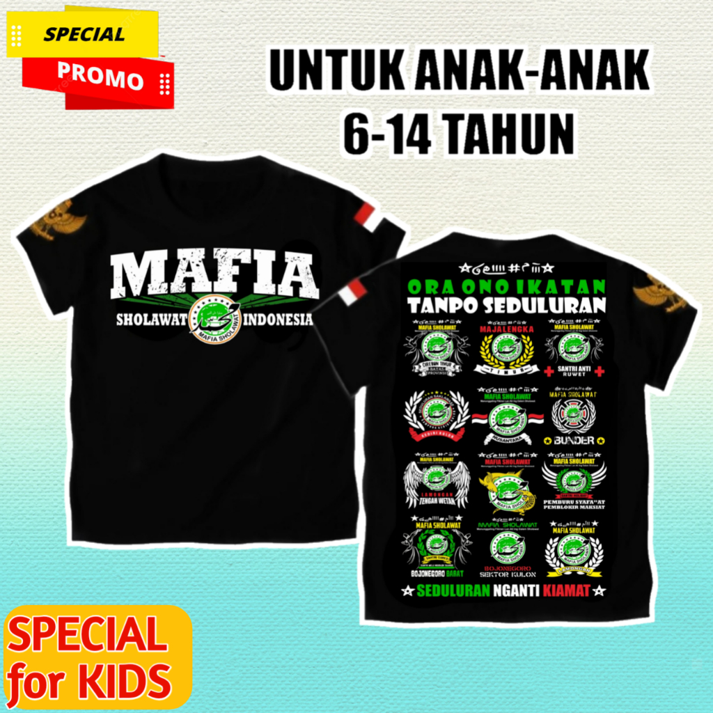 Jual Kaos Anak Mafia Sholawat / Kaos Mafia Sholawat Anak / Kaos Mafia ... Jual Kaos Anak Mafia Sholawat / Kaos Mafia Sholawat Anak / Kaos Mafia ...
