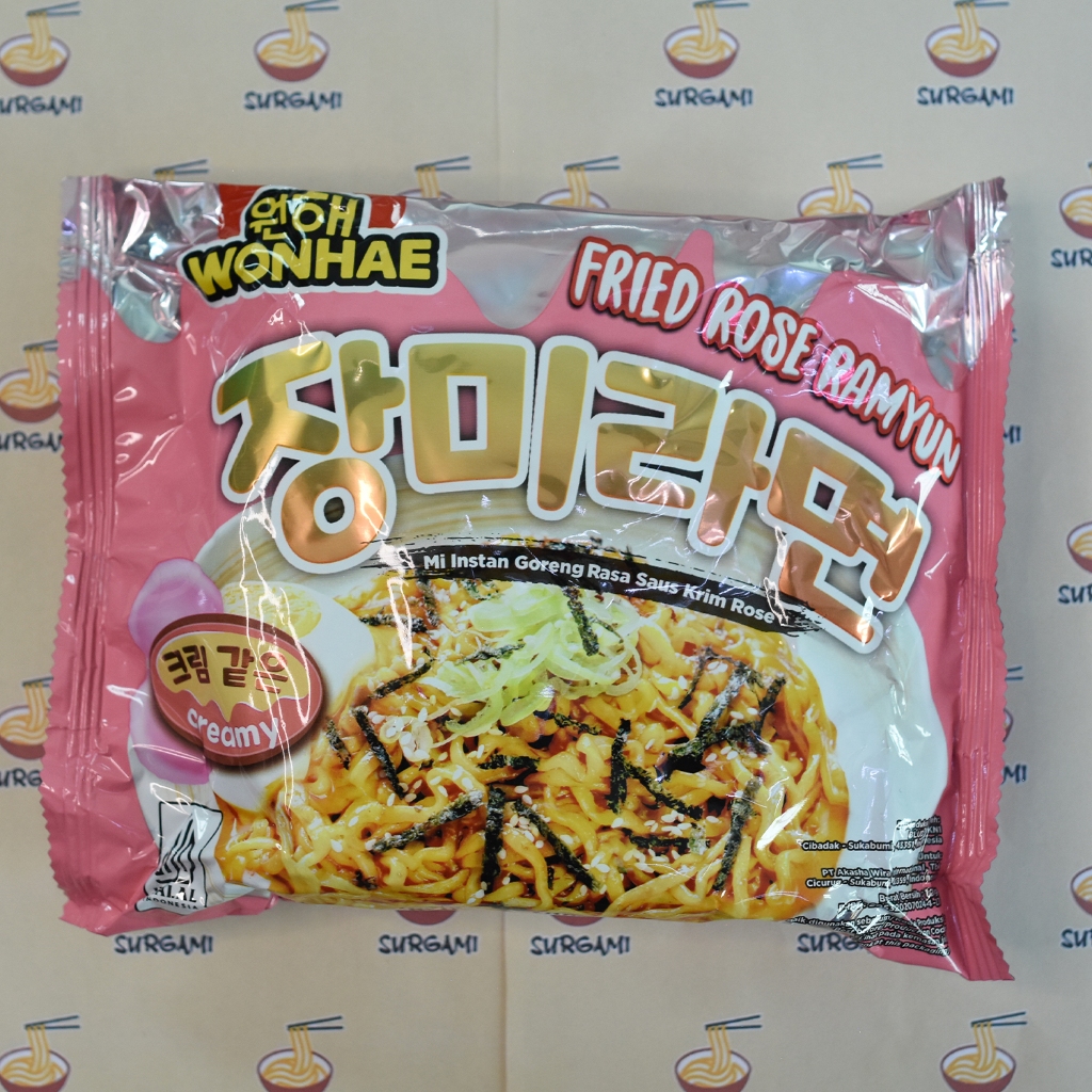 Jual Wonhae Fried Rose Ramyun 120gr | Shopee Indonesia