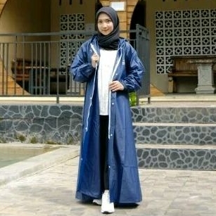 Jual Jas Hujan Gamis JUMBO/Mantel Hijab JUMBO/Jas hujan Over size Model ...