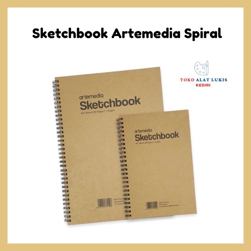 Jual Buku Sketsa Artemedia Sketchbook Wired A5 A4 Craft Cover Jilid ...