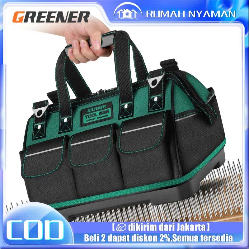 Jual GREENER Tool Bags/Tas Perkakas 13 inch Bahan Kain Oxford ...