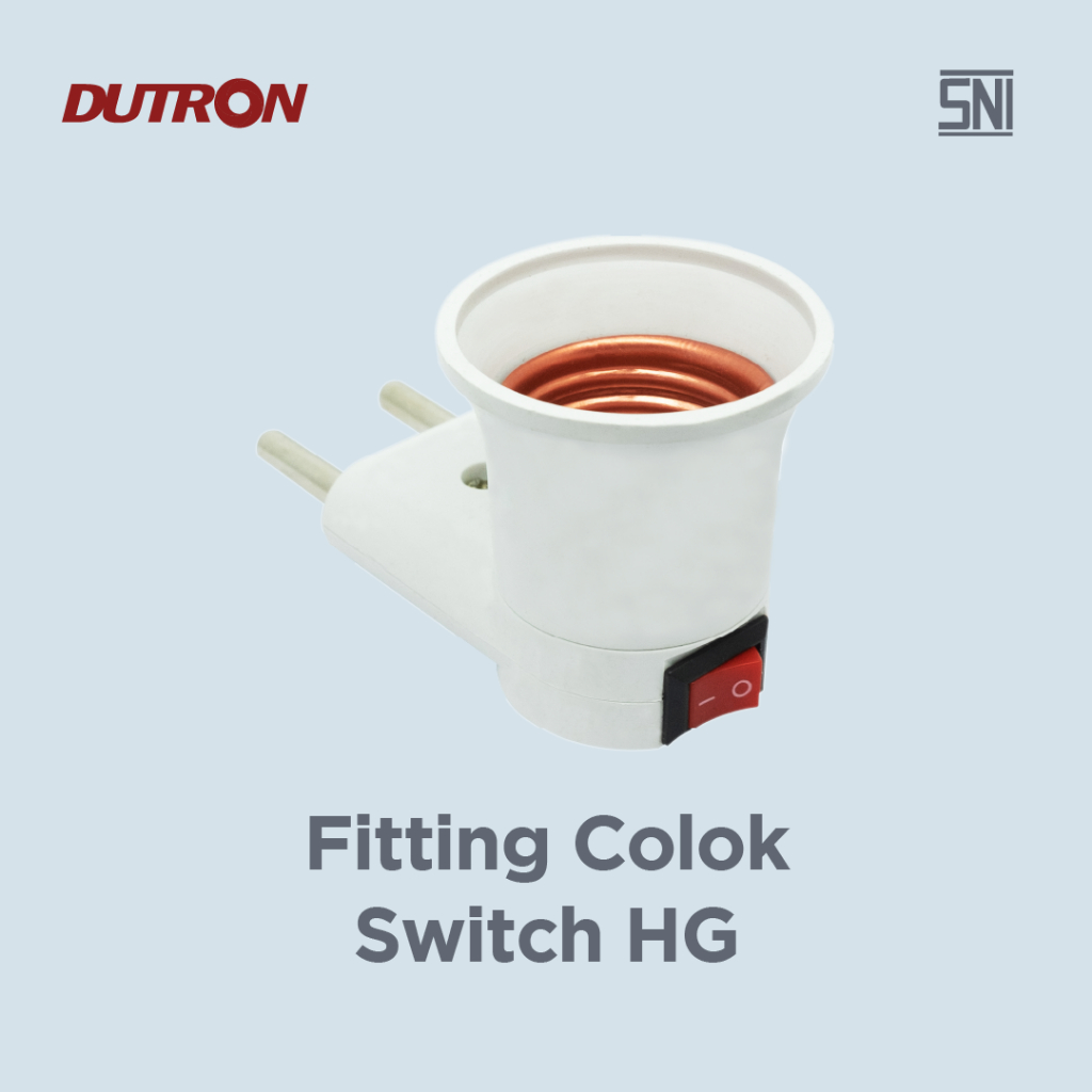 Jual DUTRON Fitting Colok Saklar HG | Shopee Indonesia