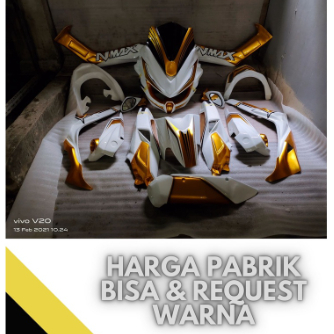 Jual Full Body Set All New Nmax Predator 2020 - PUTIH Gold | Shopee ...
