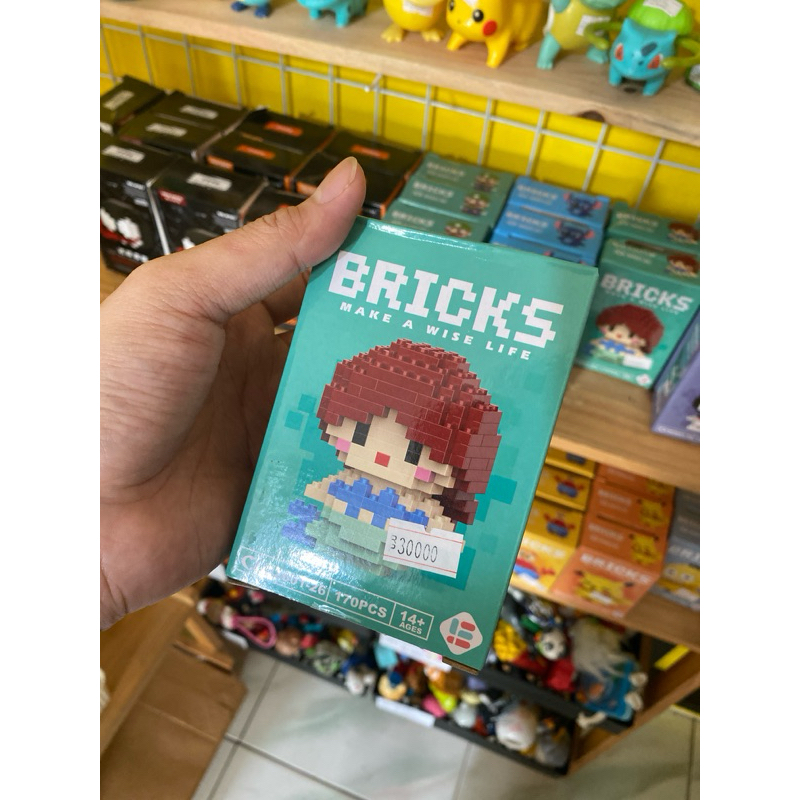 Jual LEGO BRICK LUCU Bricks Toys Model Kartun Building Blok Nano 3D ...