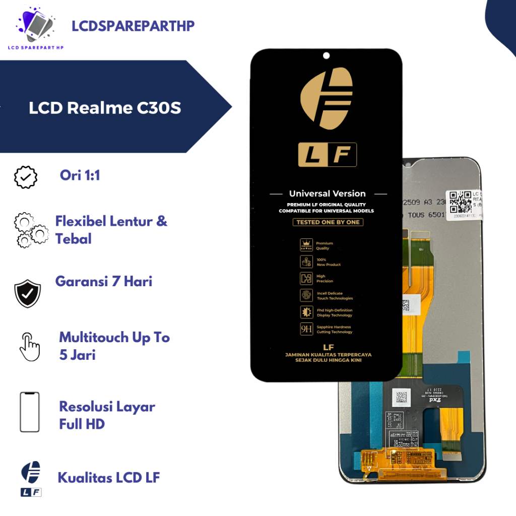 Jual LCD Realme C30S Fullset Touchscreen | Shopee Indonesia