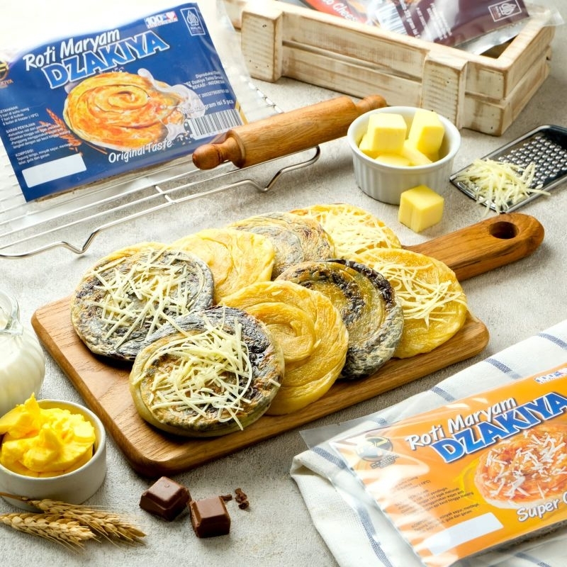 Jual Roti Maryam Dzakiya Original Premium Frozen isi 5pcs | Shopee ...