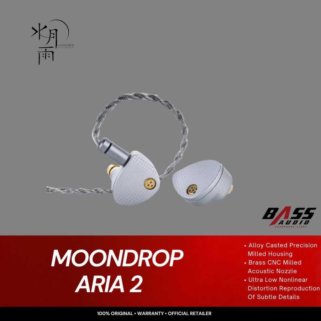 Jual Moondrop Aria 2 Ceramic Dome Diaphragm Driver Earphone Aria gen II ...