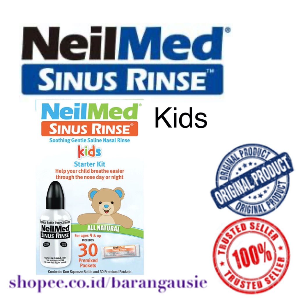 Jual Neilmed Sinus Rinse Kids - Bottle + 30 Sachets | Shopee Indonesia
