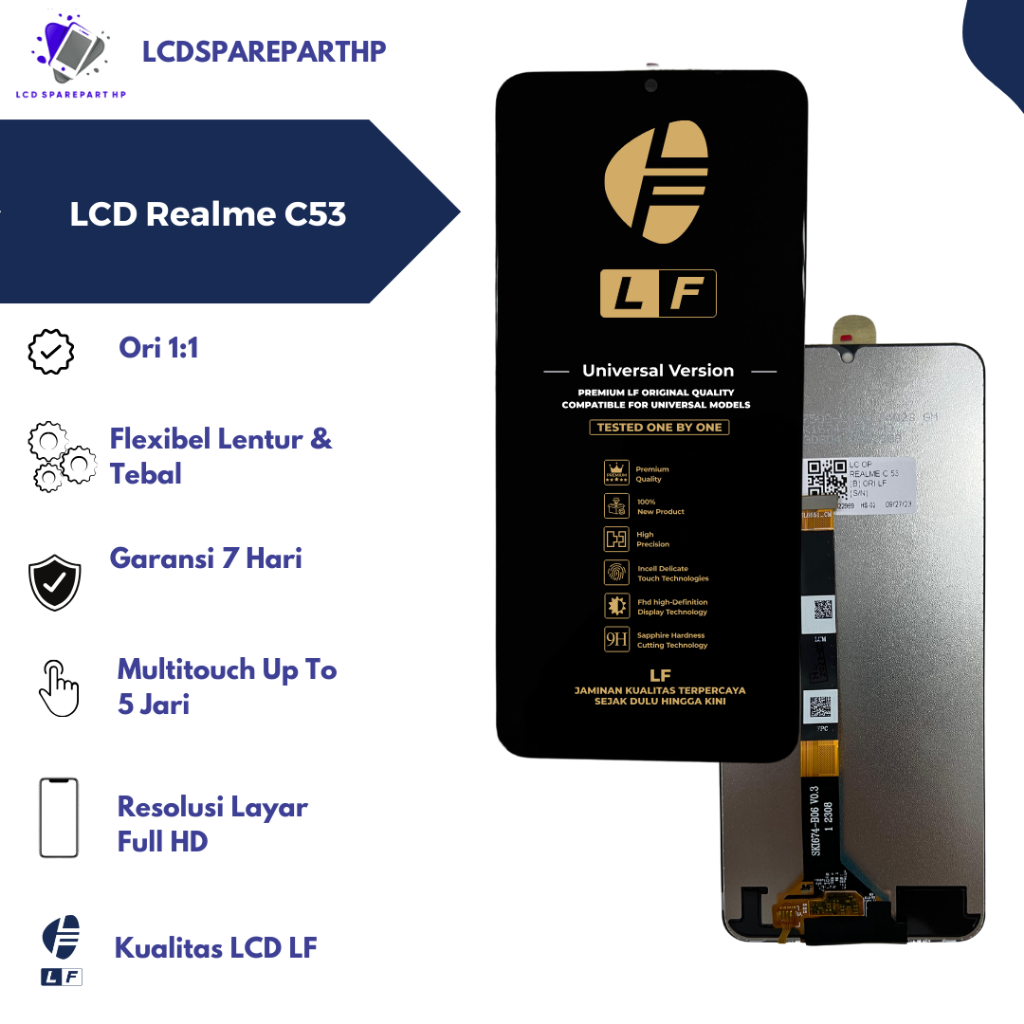 Jual Lcd Oppo Realme C53 Fullset Touchscreen (Garansi Lem) | Shopee ...