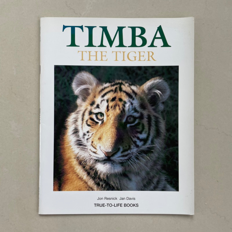 Jual Buku ORI | Timba the Tiger | True to Life Books Import Book ...