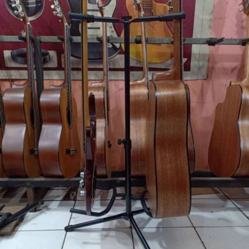 Jual stand gitar gitar dan Bass stand gitar double stand gitar isi 2 ...