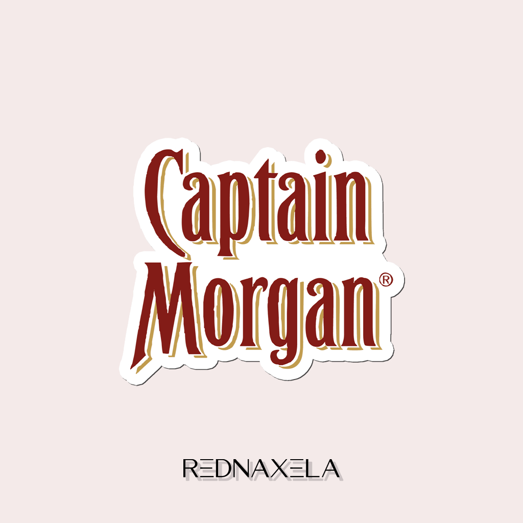 Jual Stiker Vinyl Captain Morgan 2 Stiker Koper Outdoor Waterproof ...