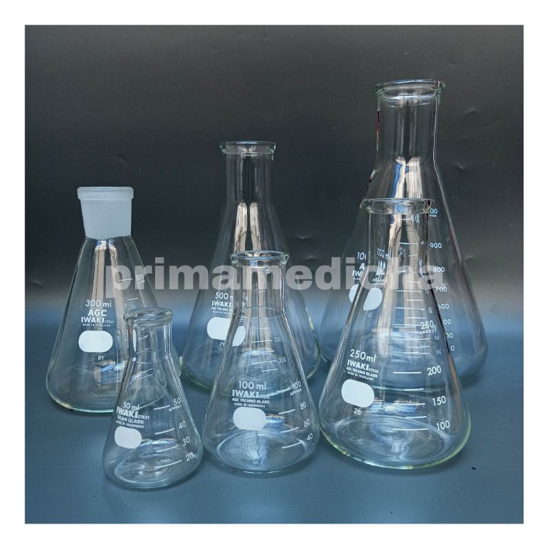 Jual Erlenmeyer Flask IWAKI | Shopee Indonesia