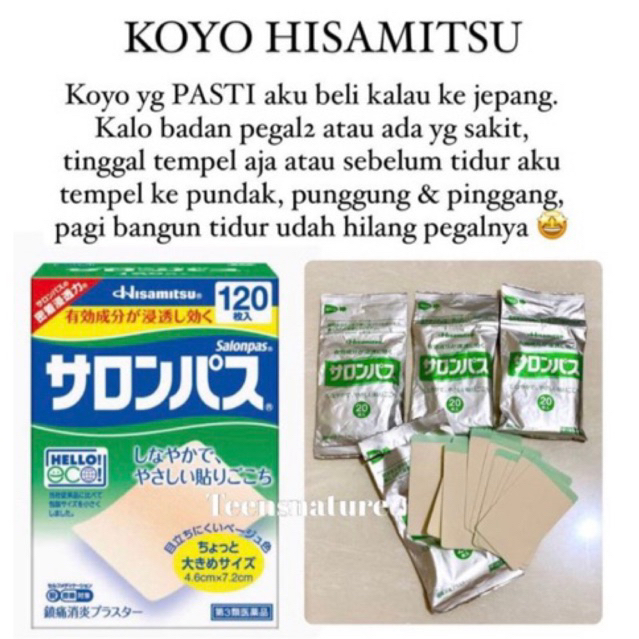 Jual Koyo Hisamitsu JAPAN | Shopee Indonesia
