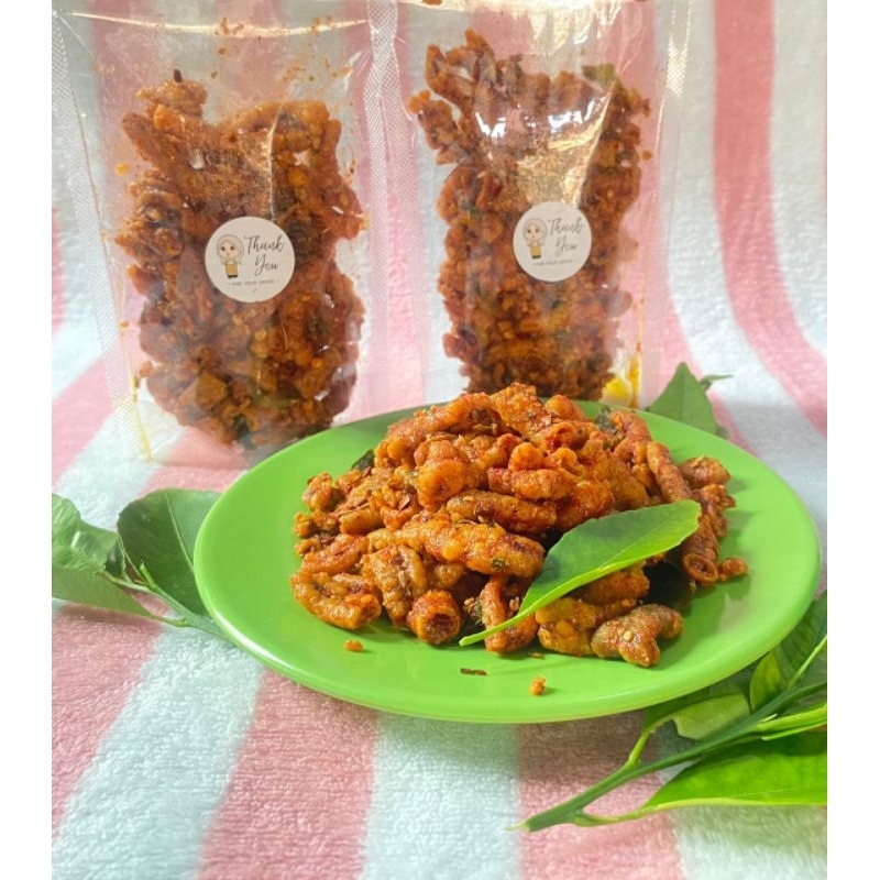 Jual usus crispy pedas daun jeruk ( cikruh ) | Shopee Indonesia