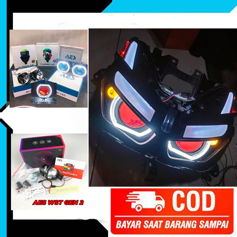 Jual LAMPU BILED MOTOR VARIO NEW 160 FULL SET LENGKAP | Shopee Indonesia