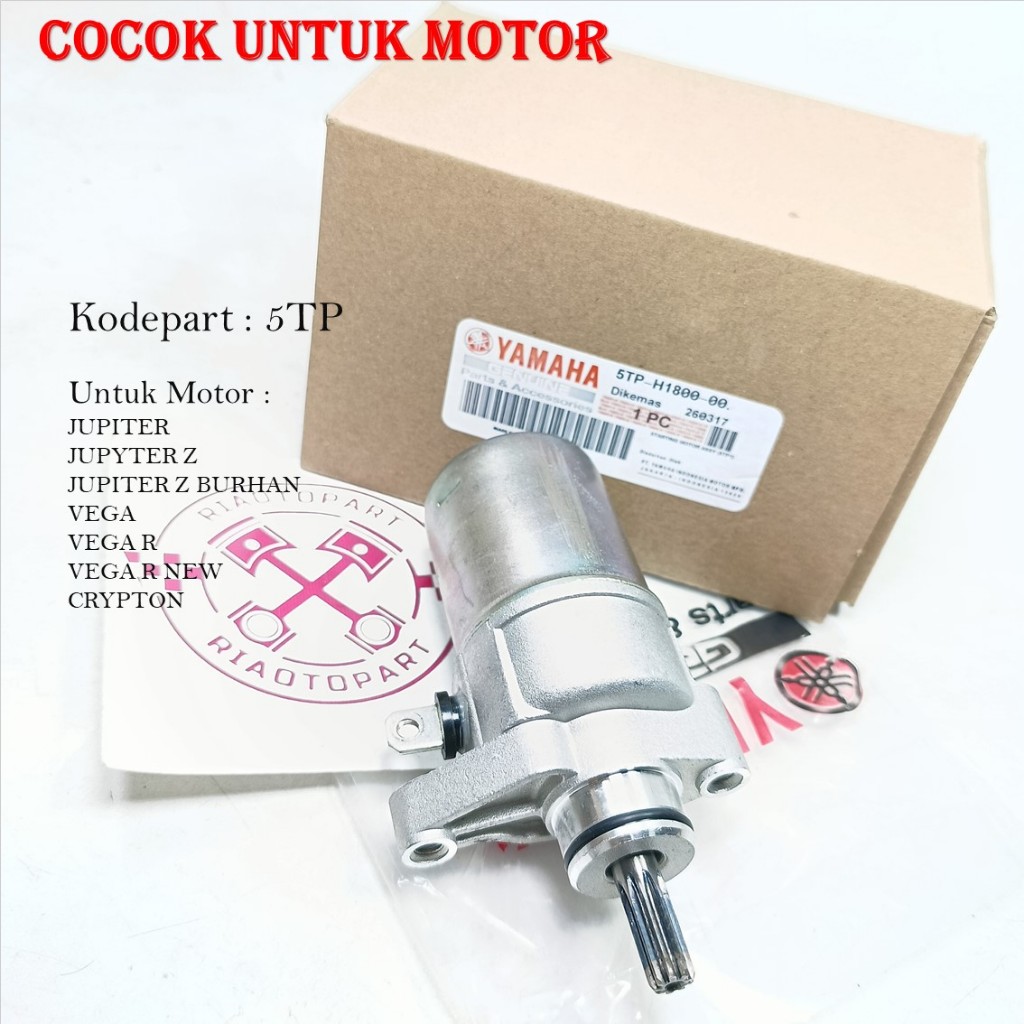 Jual DINAMO STATER MOTOR YAMAHA JUPITER , JUPITER Z BURHAN , VEGA ...