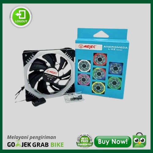 Jual Andromeda L-03 Fan Casing 12CM Mejec L03 Double LED RING | Shopee ...
