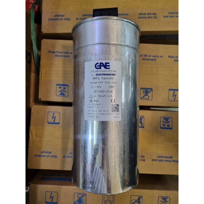 Jual KAPASITOR GAE MKPG 50KVAR 415V 50HZ ORIGINAL | Shopee Indonesia