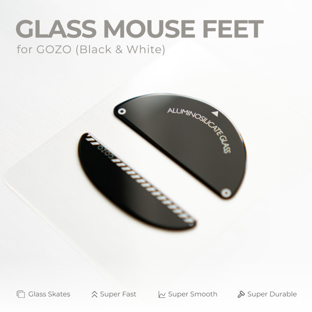 Jual MYNK Glass Mouse Feet Superglide for GOZO / AJ139 | Shopee Indonesia