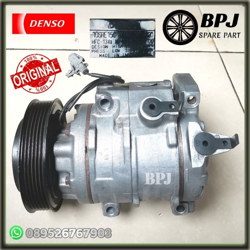 Jual Compressor Compresor Kompresor AC Toyota All New Sienta Double Doble Dobel Blower ORI ASLI ...