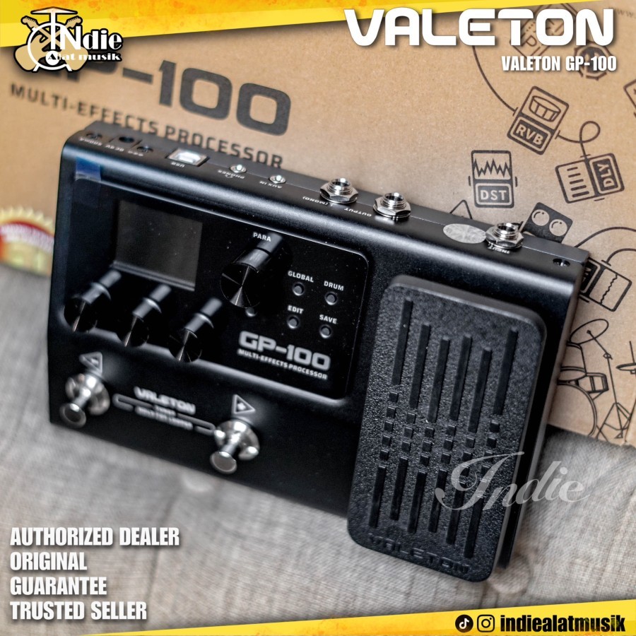 Jual Efek Gitar Valeton GP100 Multi Effect Processor | Shopee Indonesia