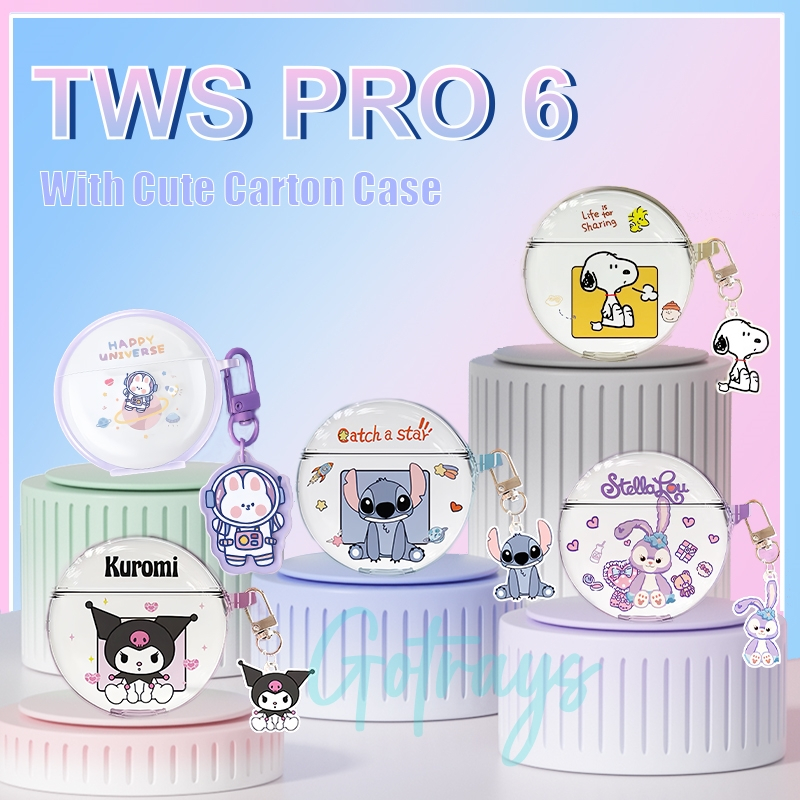 Jual Inpods Pro 6 TWS Wireless Bluetooth Earphones Headset Sports ...