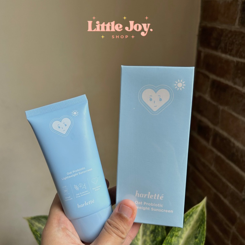 Jual HARLETTE OAT PROBIOTIC LIGHTWEIGHT SUNSCREEN SPF 50++++ | Shopee ...